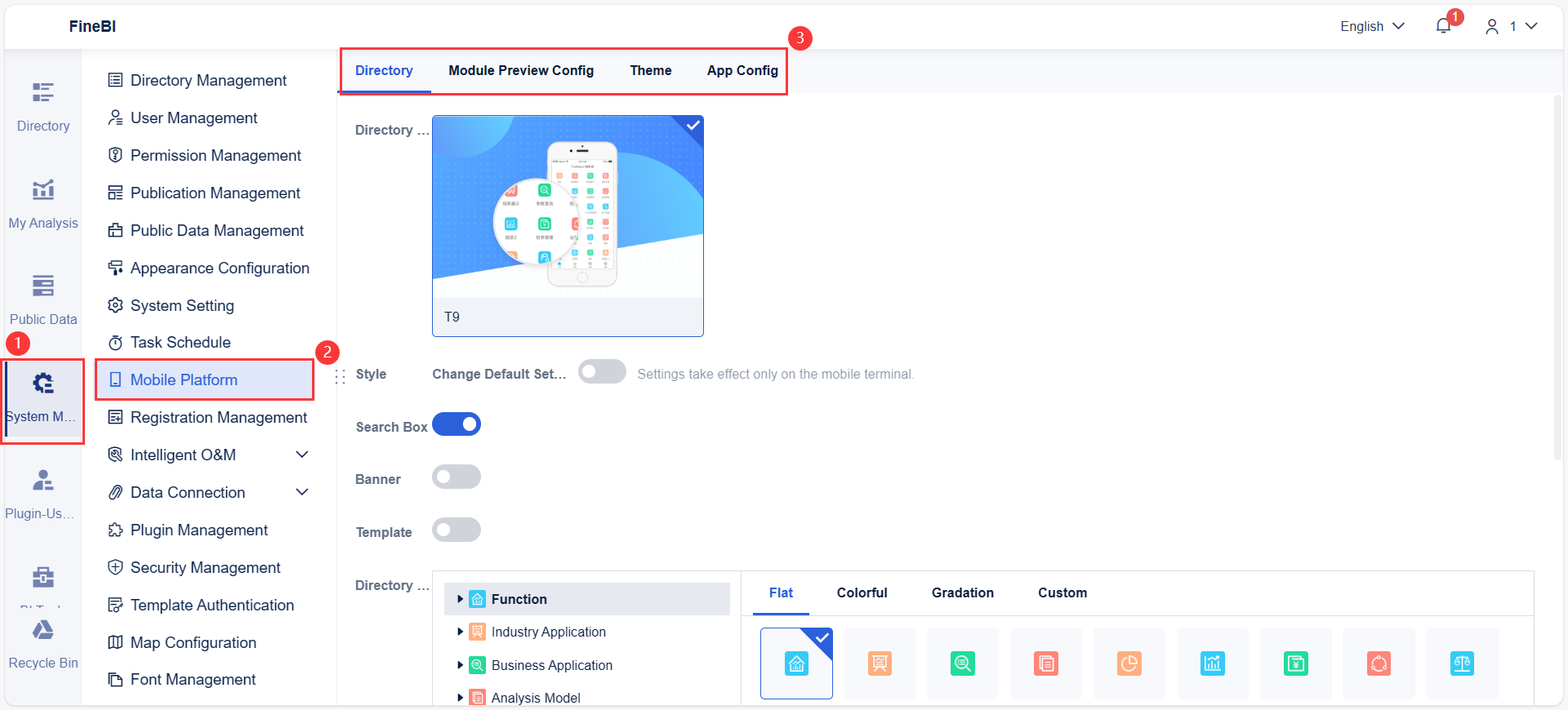 Mobile Platform- FineBI Help Document