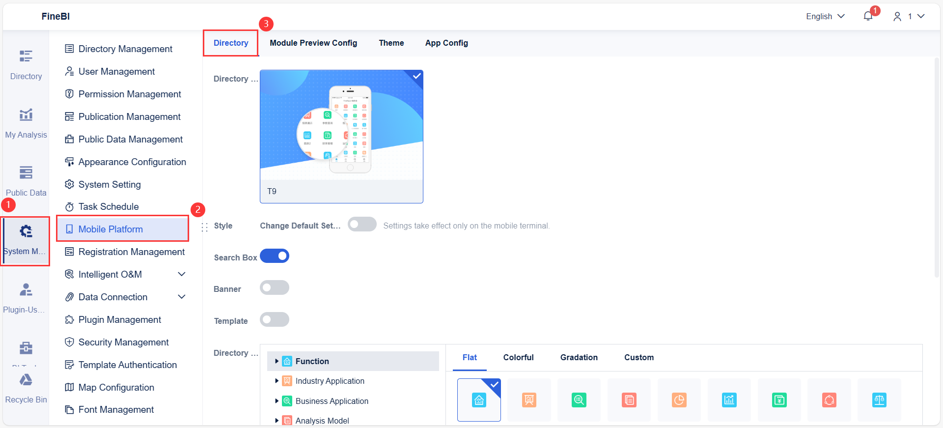 Mobile Platform- FineBI Help Document