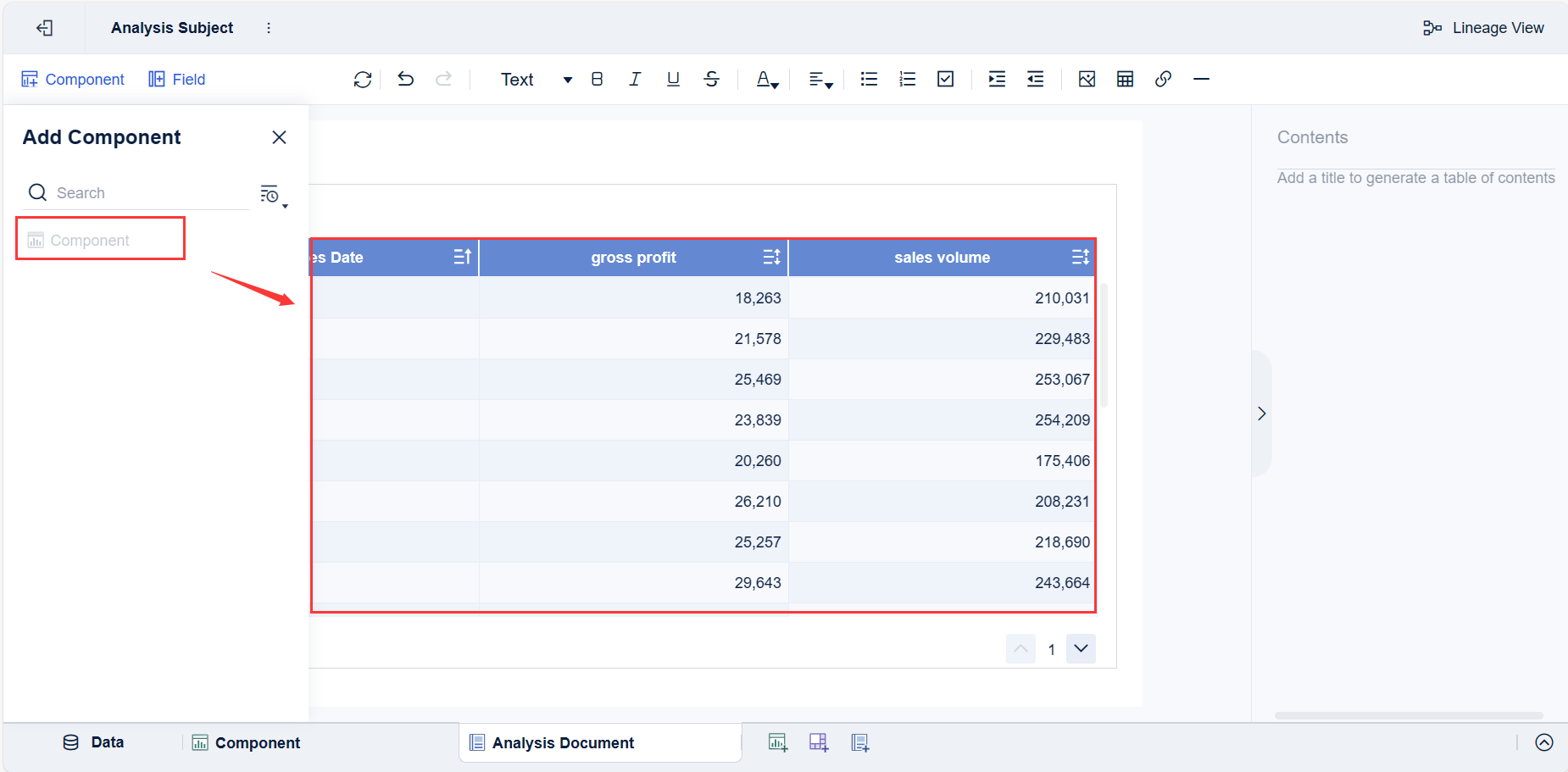 Analysis Document Overview- FineBI Help Document