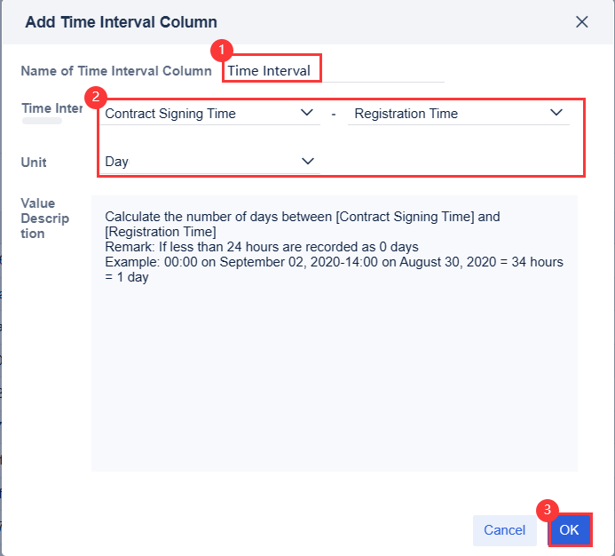 Time Interval- FineBI Help Document