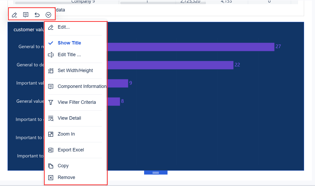 Adding A Component To An Analysis Document Finebi Help Document
