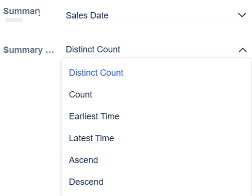 Adding a Summary Column- FineBI Help Document
