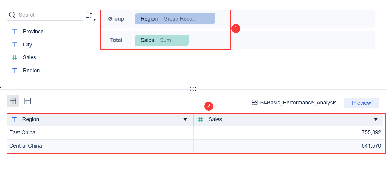 Adding an Assignment Column- FineBI Help Document