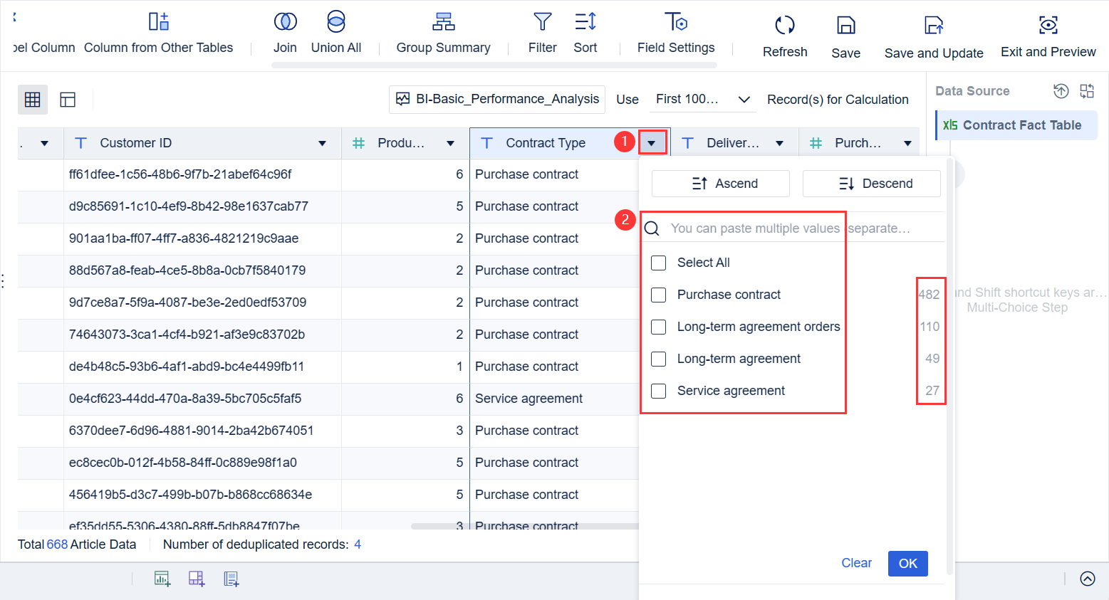 Filter- FineBI Document
