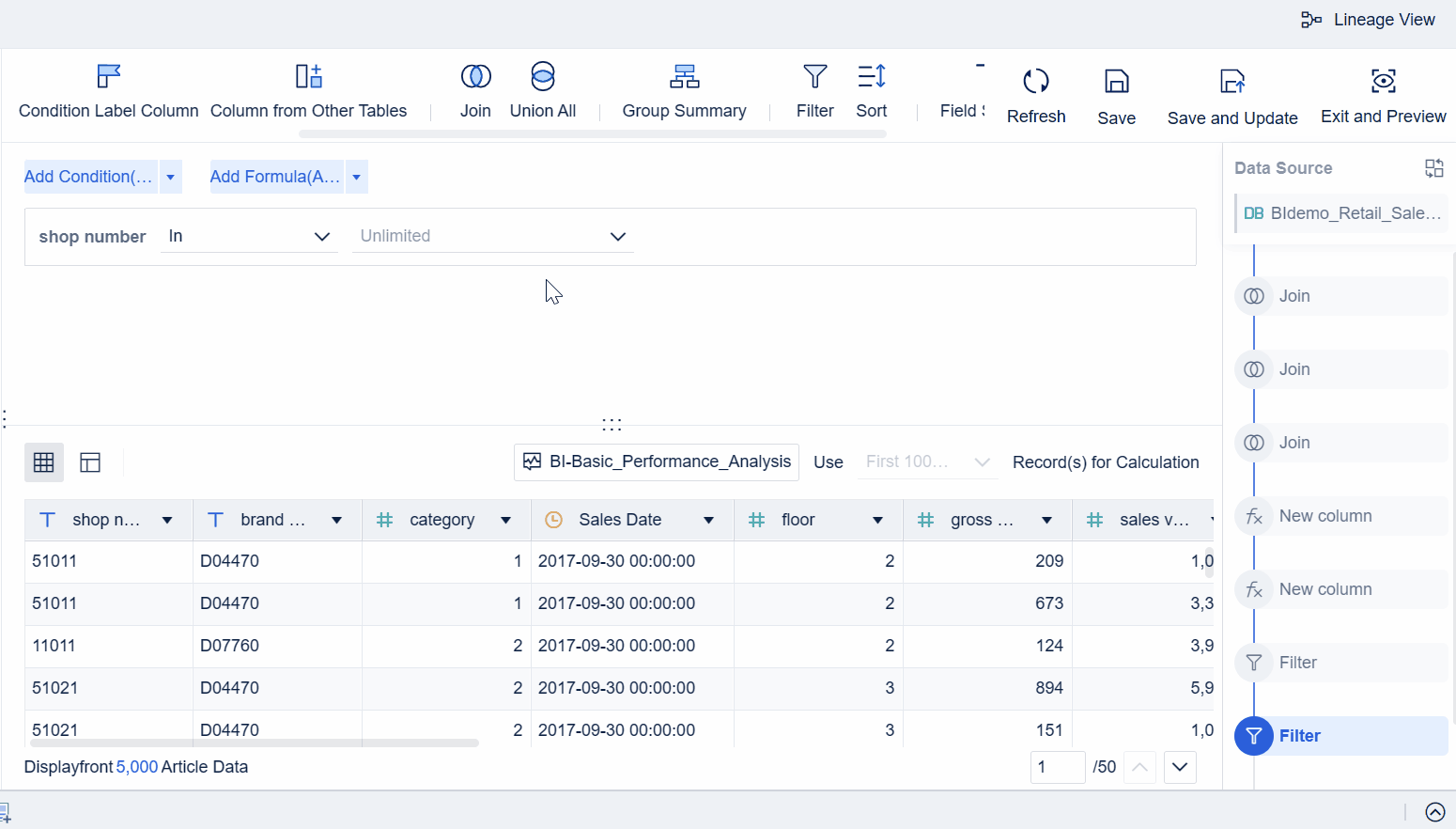 Filter- FineBI Document
