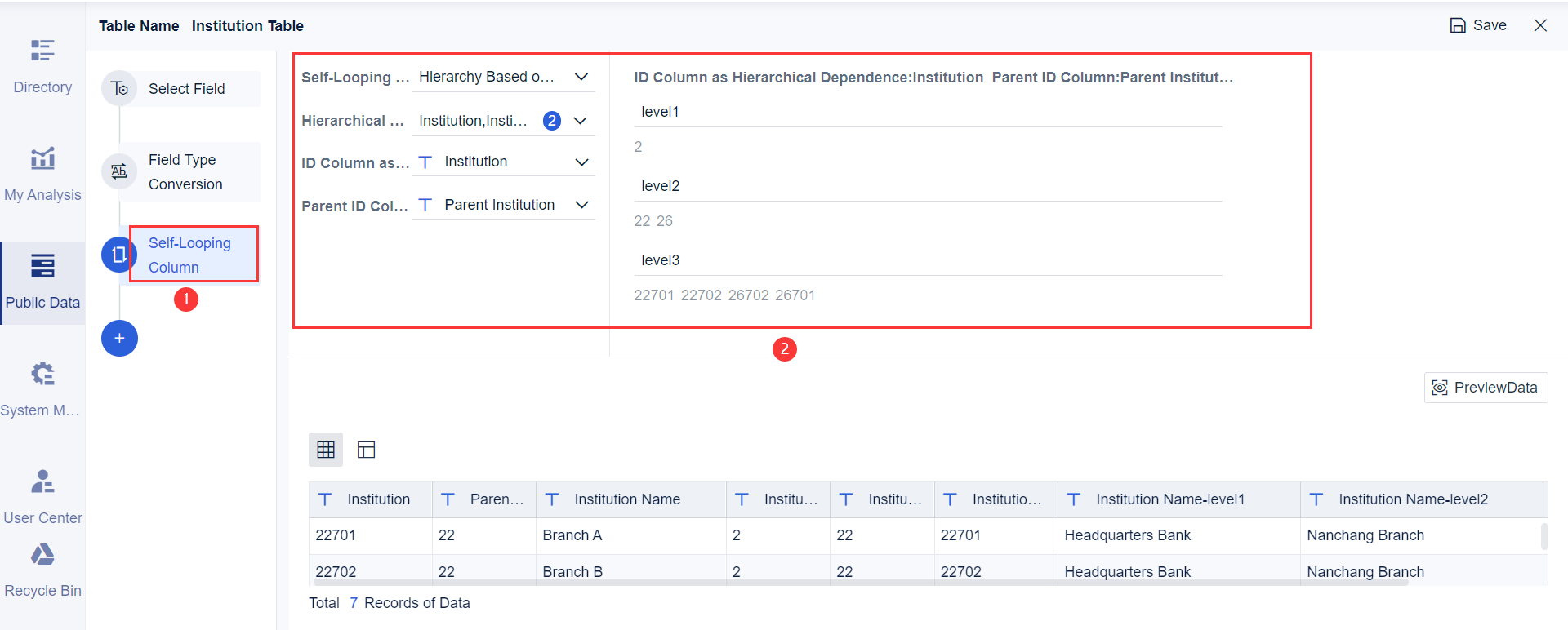 Filter Component Controlling Multiple Components Through Associations- FineBI Help Document