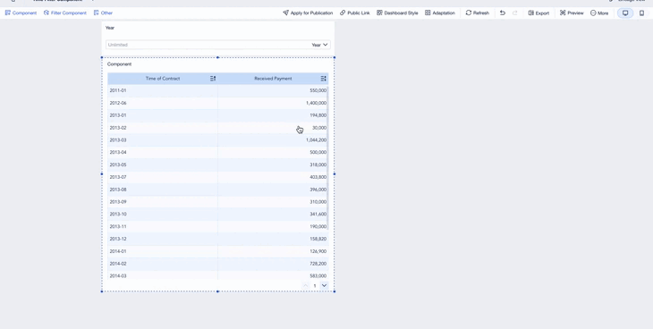 Time Filter Component- FineBI Help Document