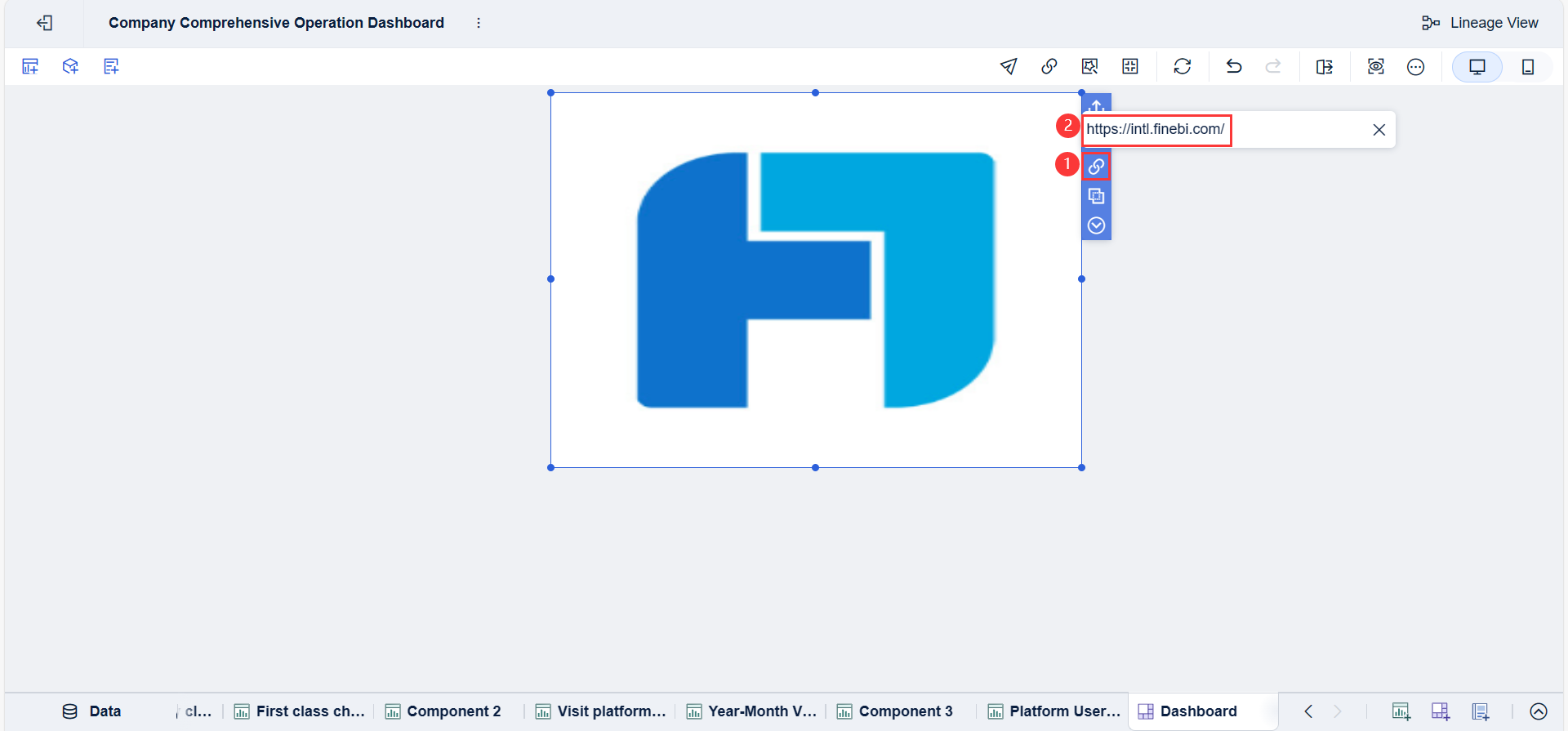 Image Component- FineBI Help Document