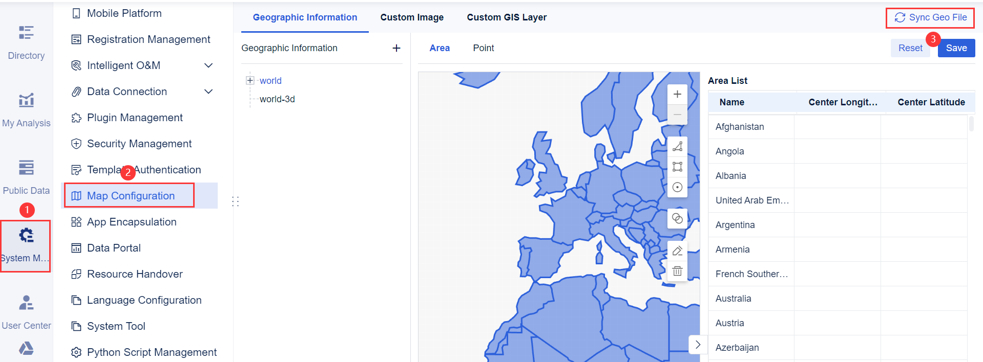 Map File Update- FineBI Help Document