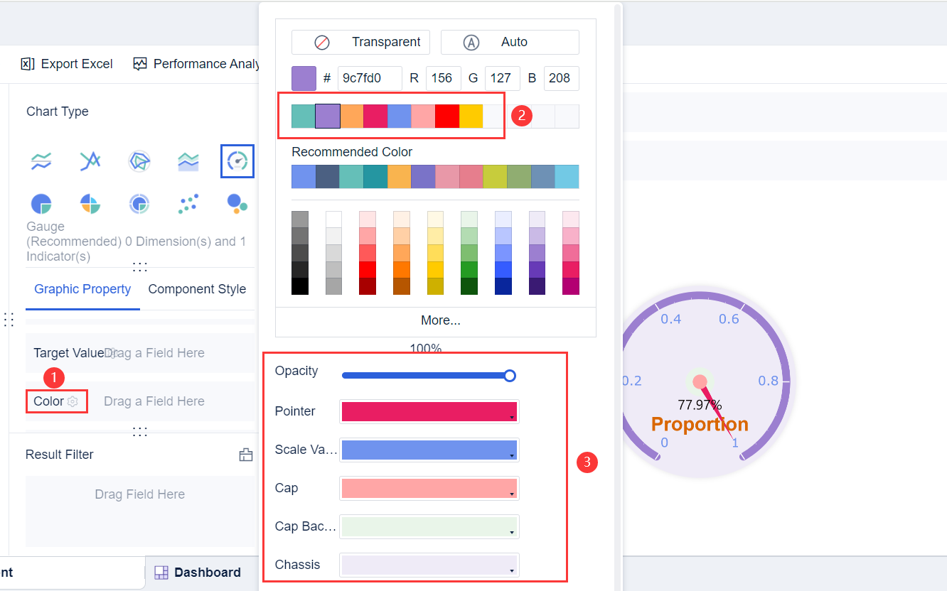Multi-Pointer Gauge- FineBI Document
