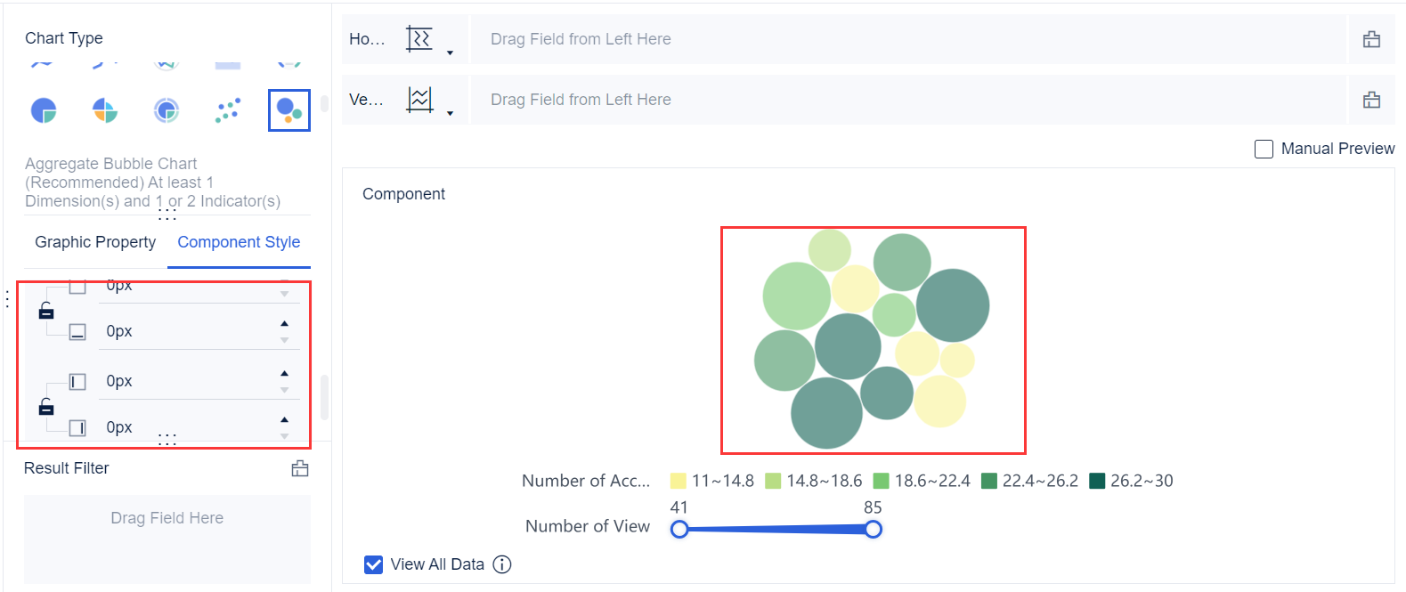 Chart Component Style- FineBI Help Document