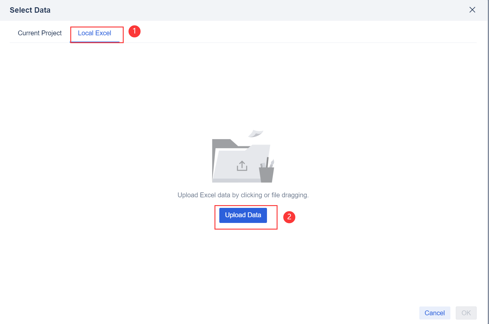 Range Column Chart- FineBI Help Document