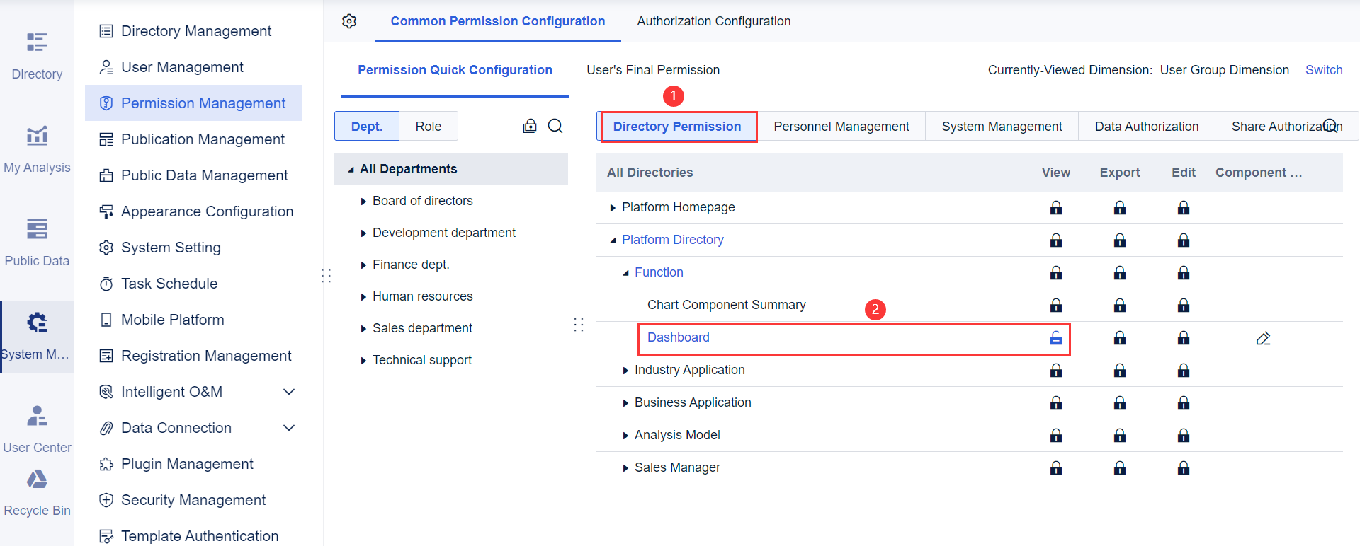 Transferring the Default Value Corresponding to the Login Name by the Filter Com- FineBI Help ...