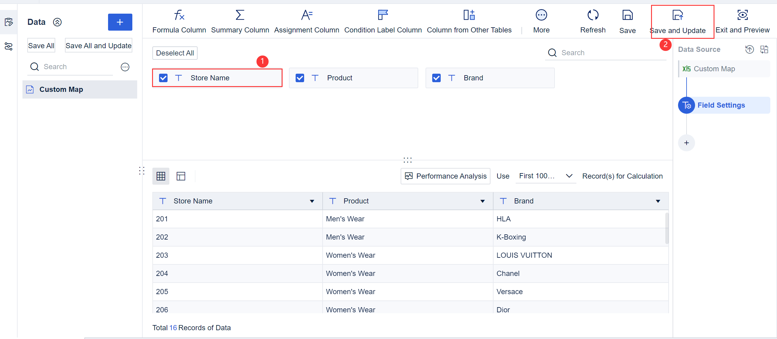 Custom Image Map- FineBI Help Document