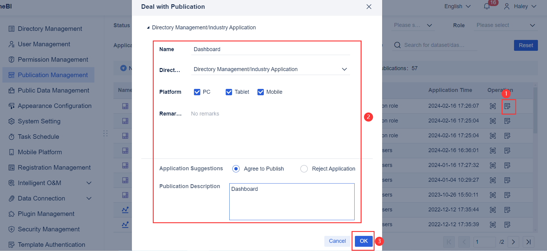 Publishing Visualization Resources- FineBI Help Document