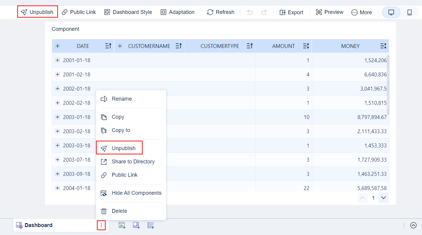 Publishing Visualization Resources- FineBI Help Document