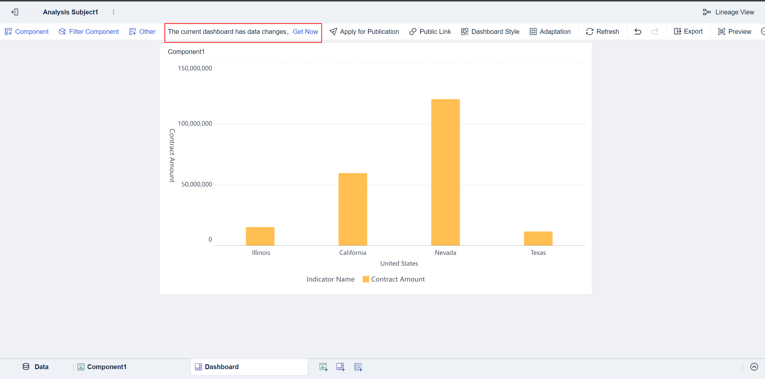Adding Components to Dashboards- FineBI Help Document