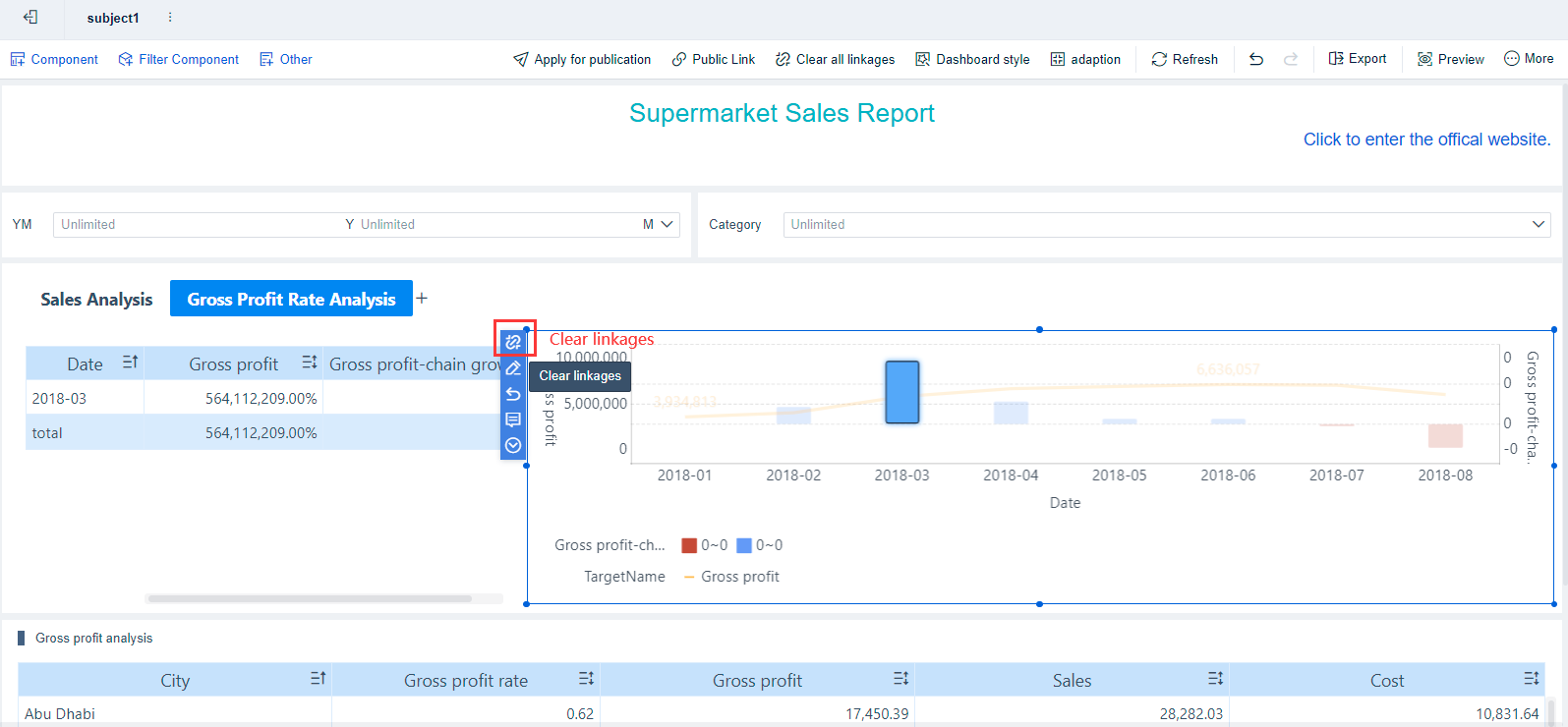 Sharing Dashboards Through Public Links- FineBI Help Document