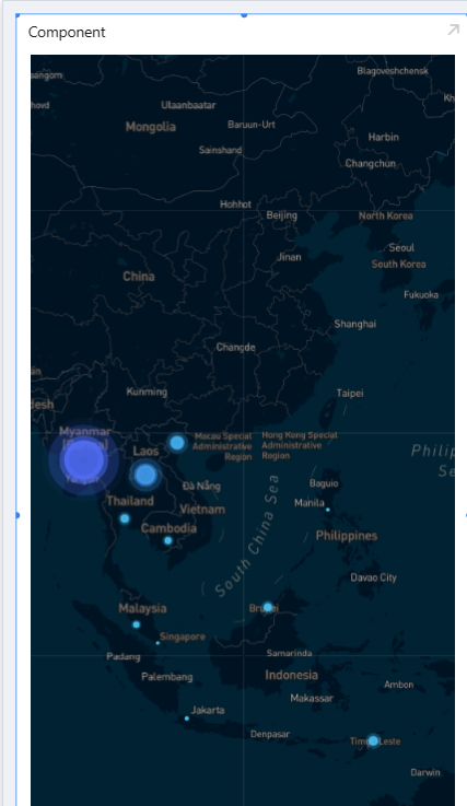 Point Map- FineBI Help Document