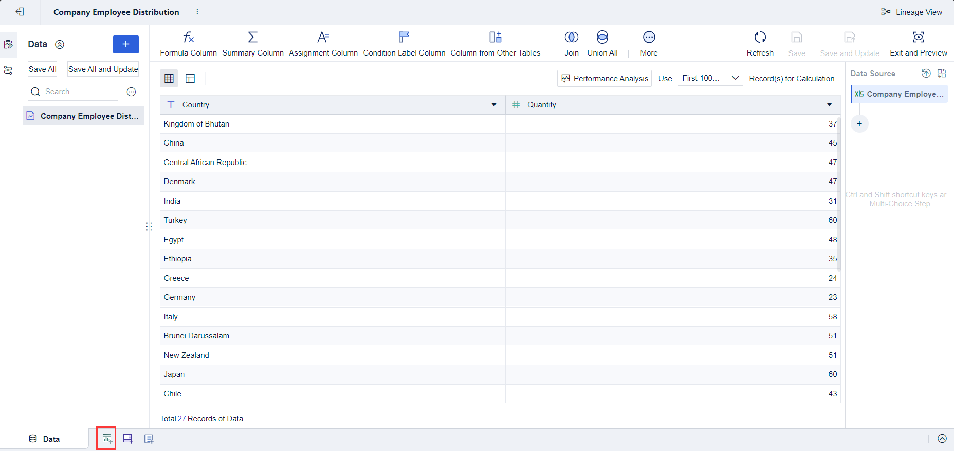 Area Map- FineBI Help Document