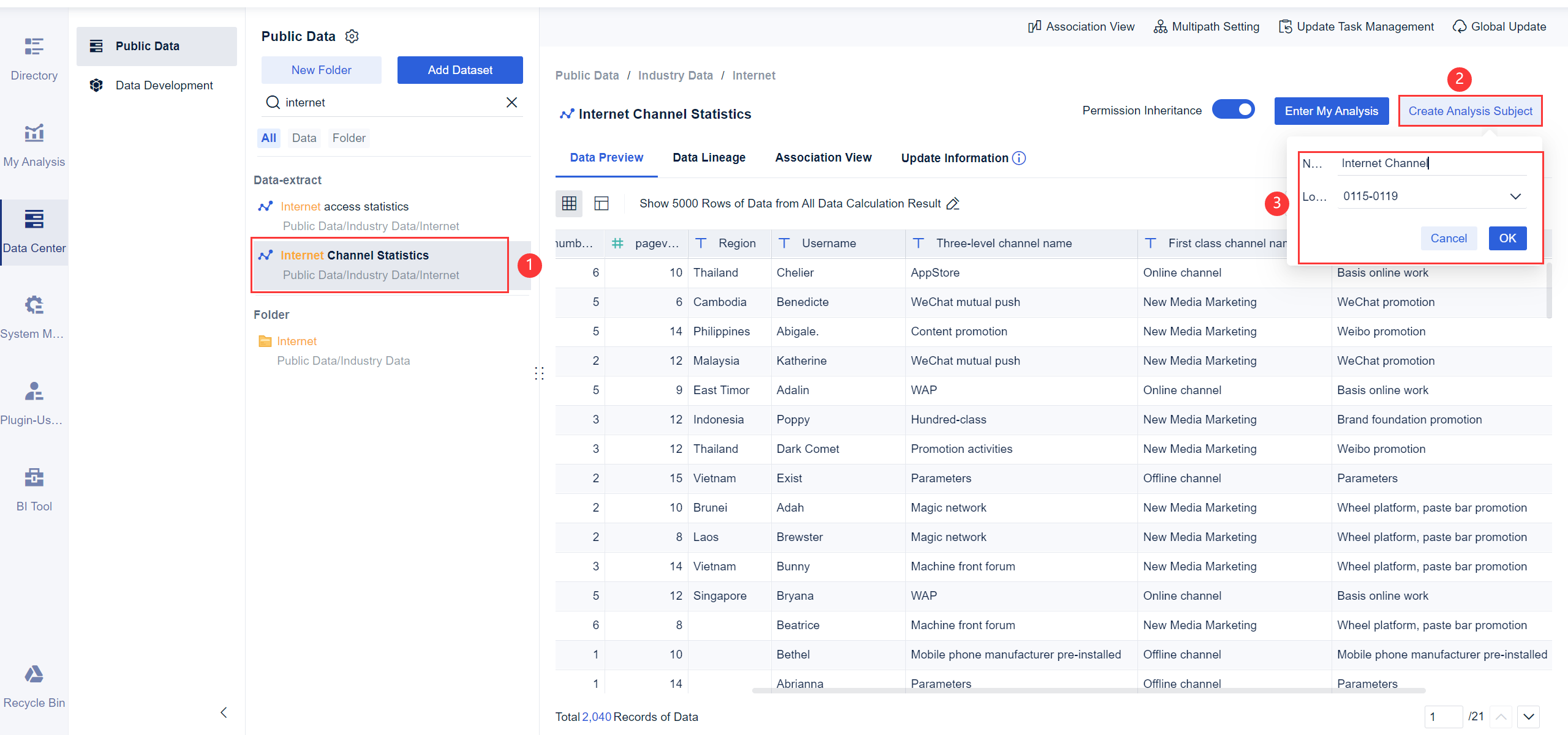 Common Drilling- FineBI Document