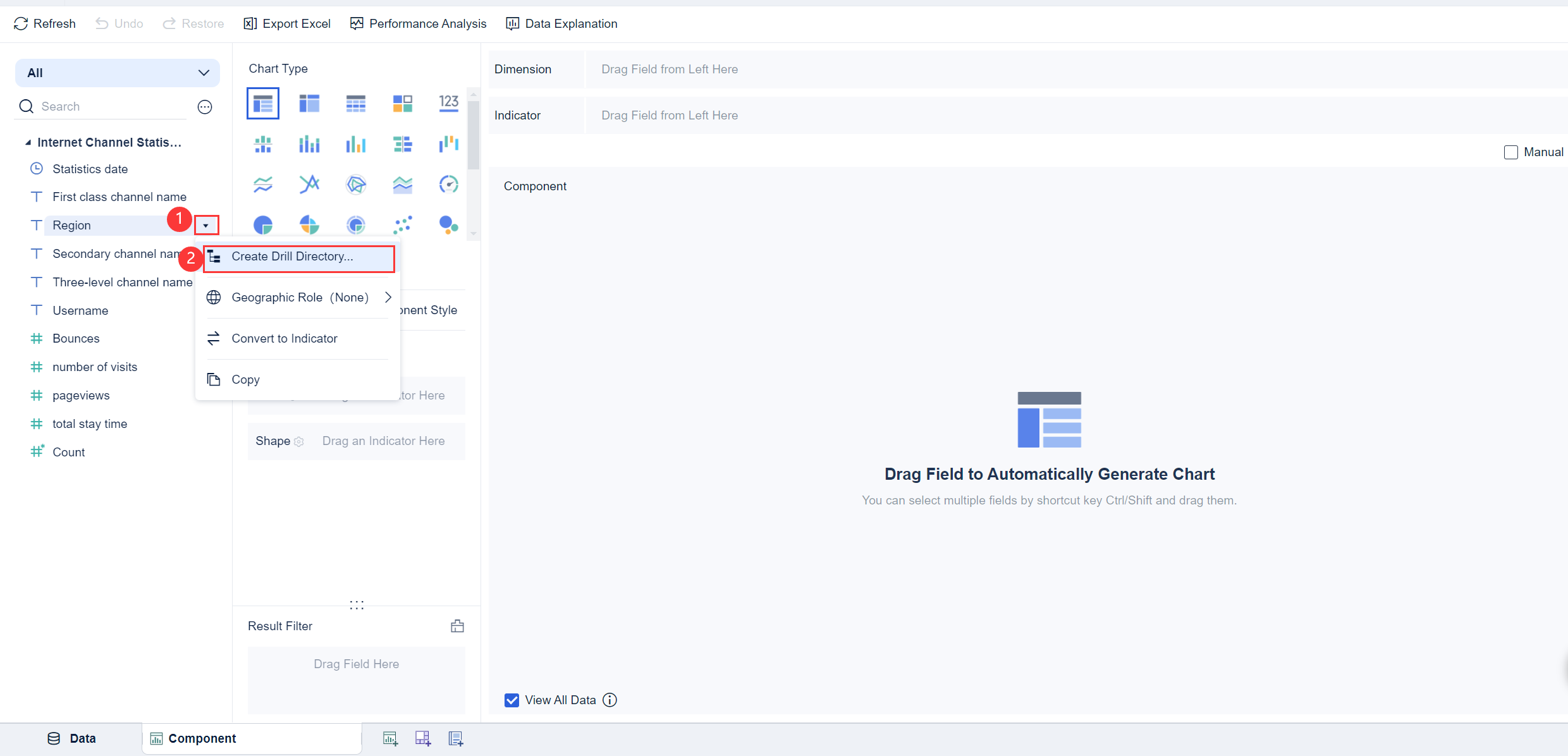 Common Drilling- FineBI Document