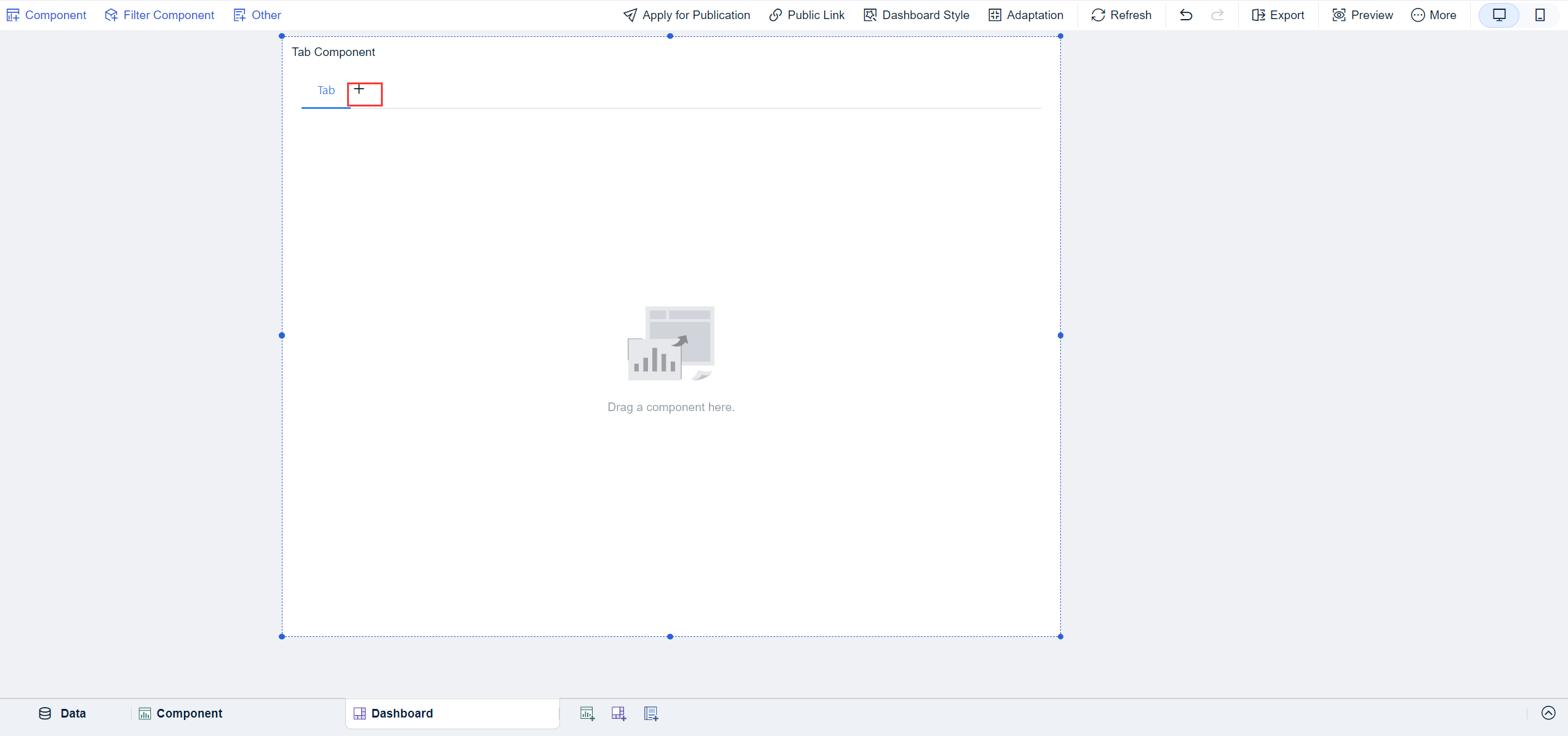 Tab Component- FineBI Help Document