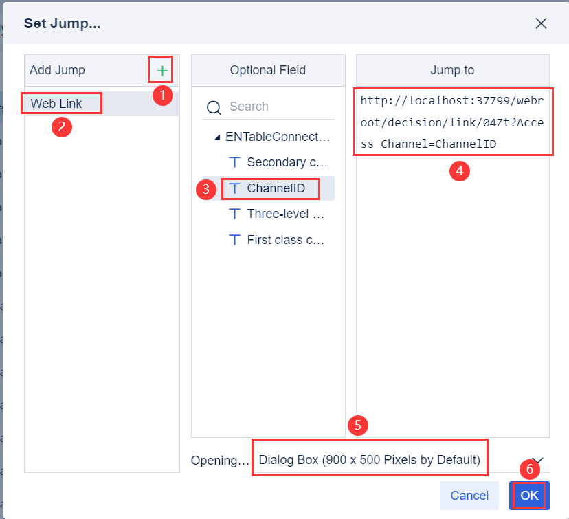 [Direct Connection] Transferring Parameters Through the Jump Function ...