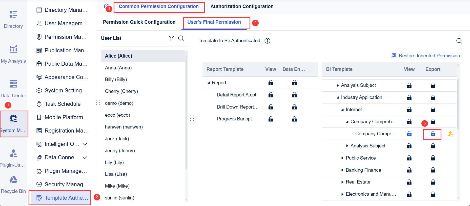 Dashboard Export- FineBI Help Document