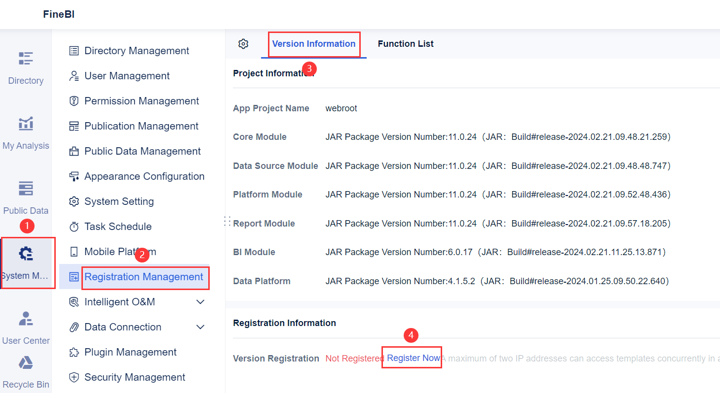 Private Cloud Authentication- FineBI Help Document