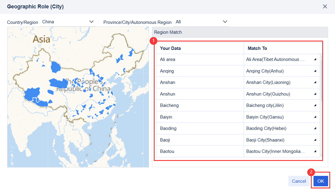 Flow Map- FineBI Help Document