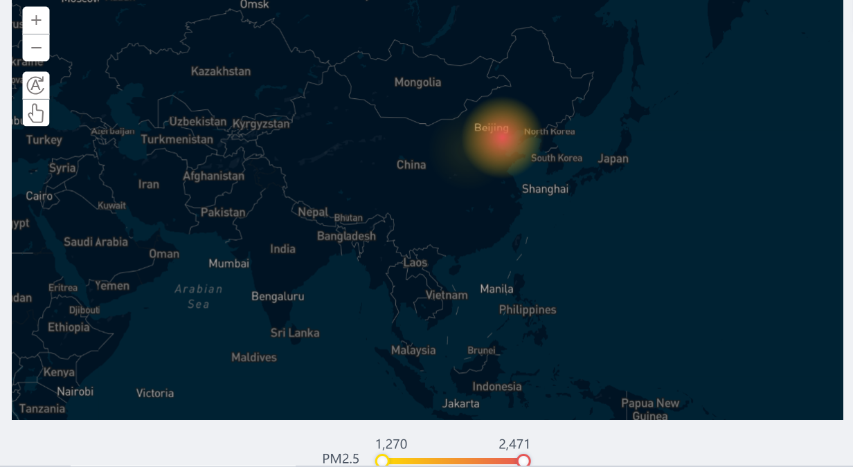 Thermal Map- FineBI Help Document