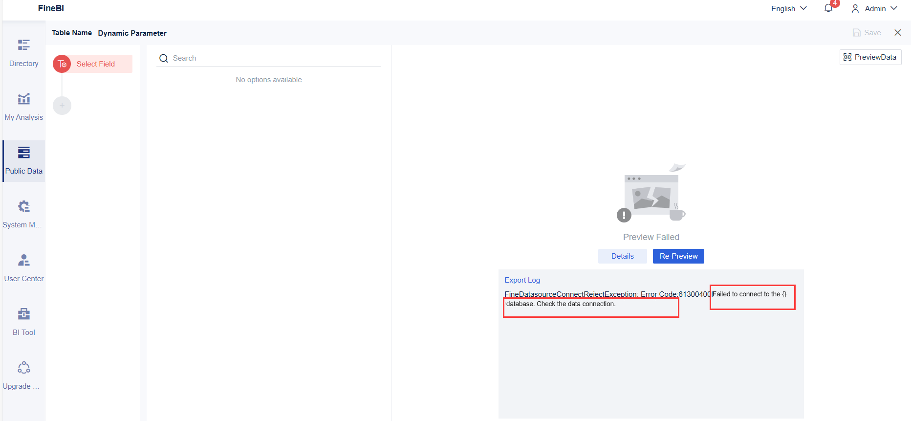 Dataset Editing- FineBI Help Document