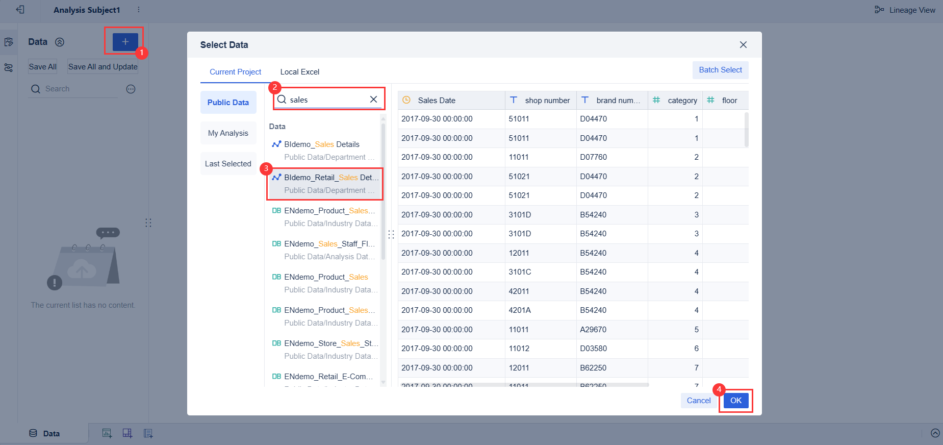 Join- FineBI Help Document