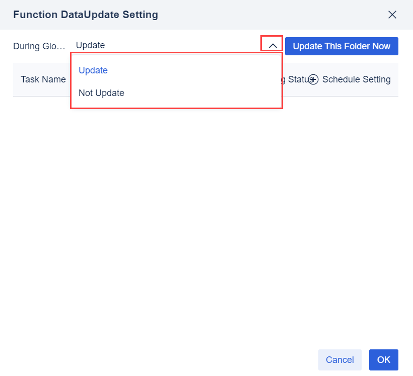 Folder Update- FineBI Help Document