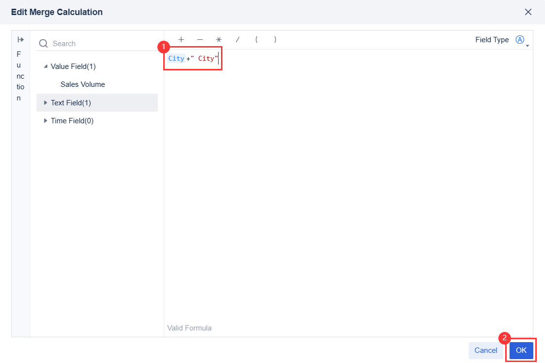 Handling Match Failure in Join- FineBI Help Document