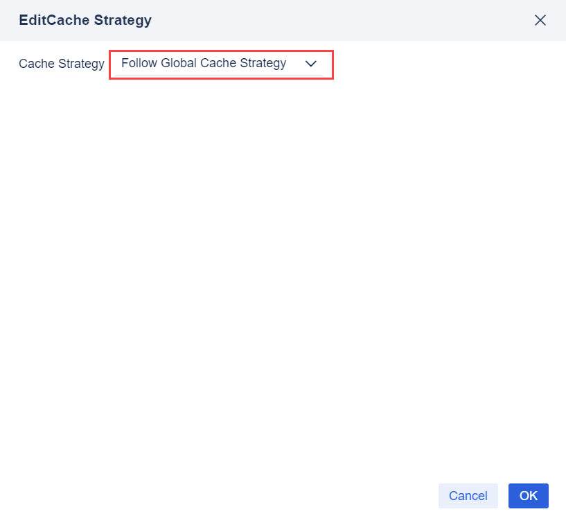 [Direct Connection] Cache Setting- FineBI Help Document