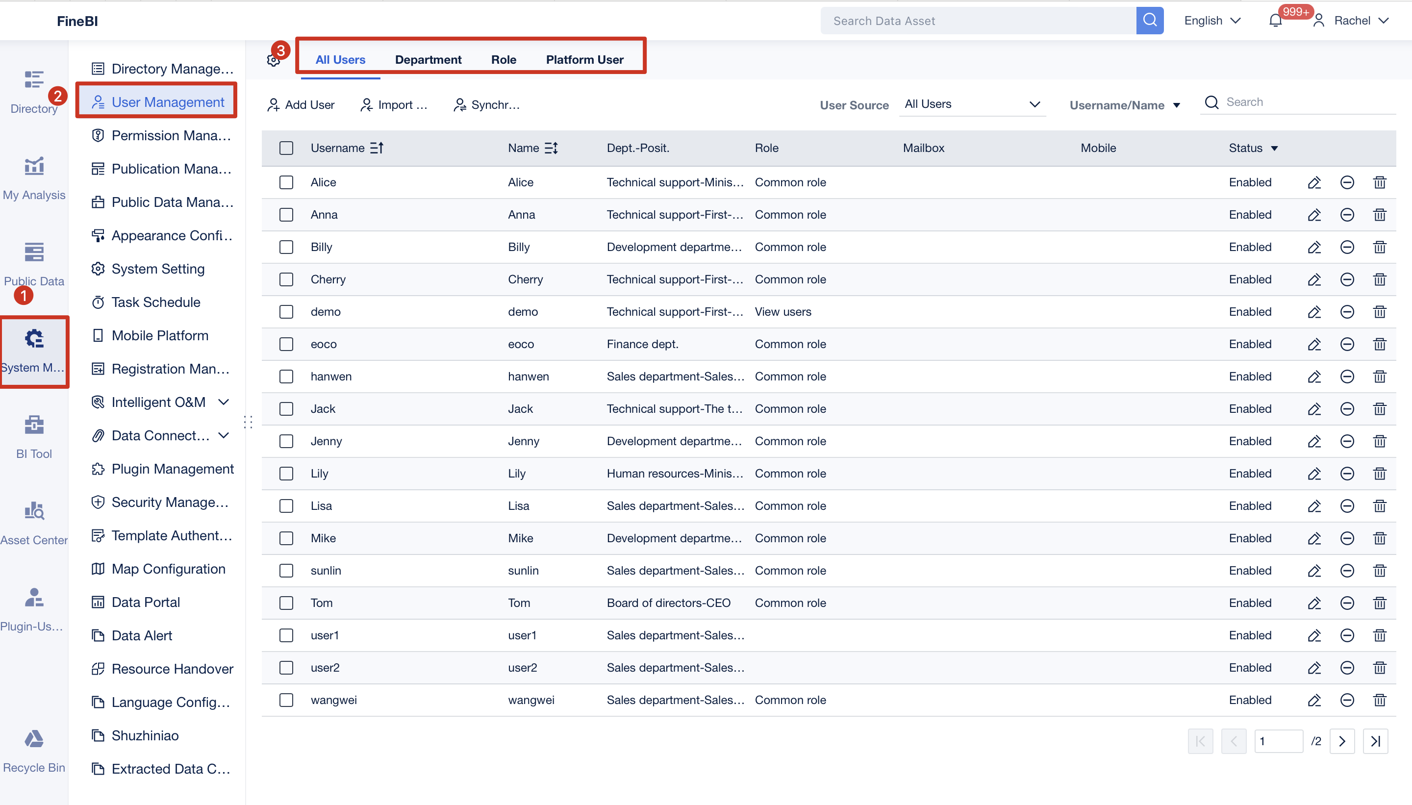 Administrator Operation Guide- FineBI Document