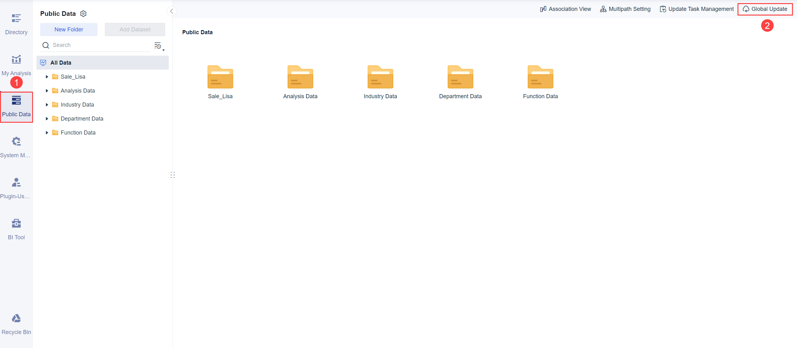 Scheduled Update- FineBI Help Document