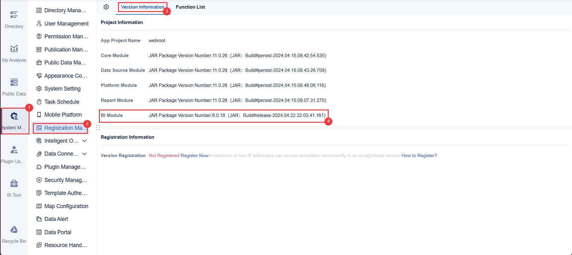 Project Migration- FineBI Document
