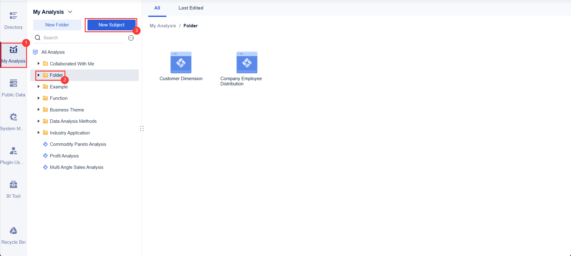 Table Column Width Adjustment- FineBI Help Document