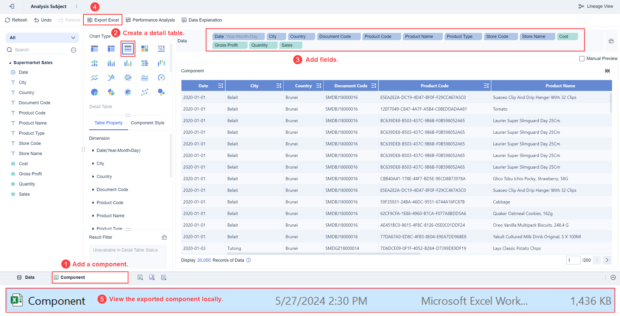 Data Editing and Updating- FineBI Help Document