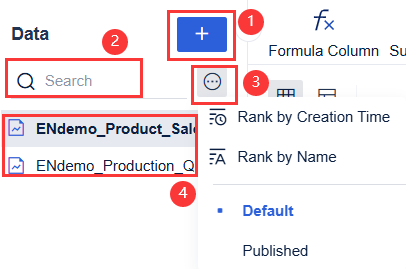 Data Management- FineBI Help Document
