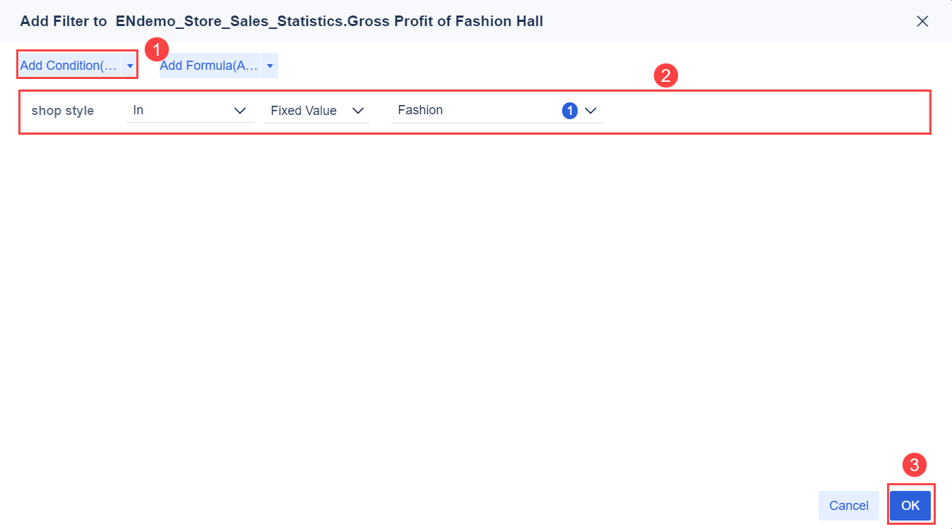 Indicator Condition- FineBI Help Document