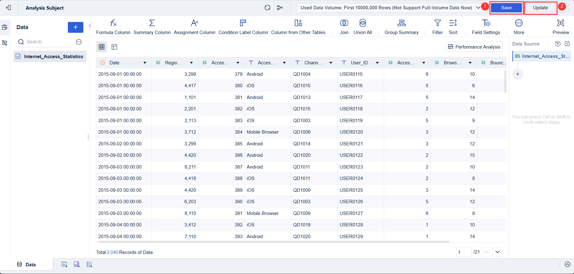 Dynamic Indicator Switching Through Parameters- FineBI Help Document