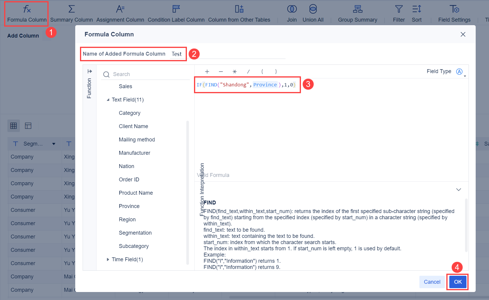 Component Calculation Overview- FineBI Help Document