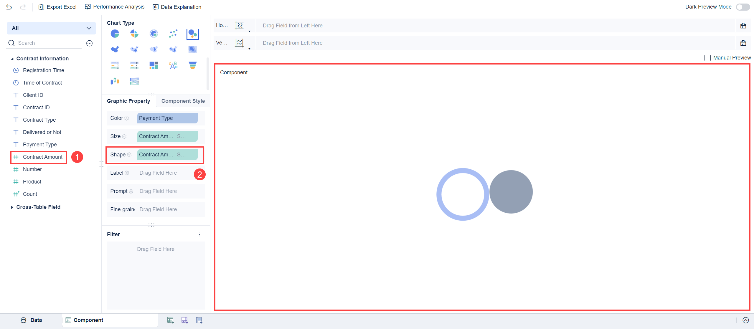Graphic Property- FineBI Help Document