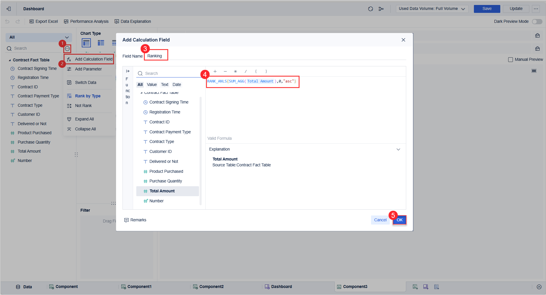 RANK_ANLS- FineBI Help Document