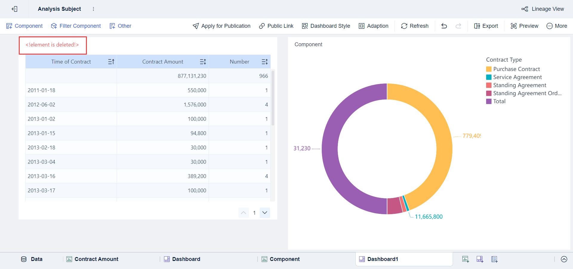 Component Title Editing- FineBI Help Document