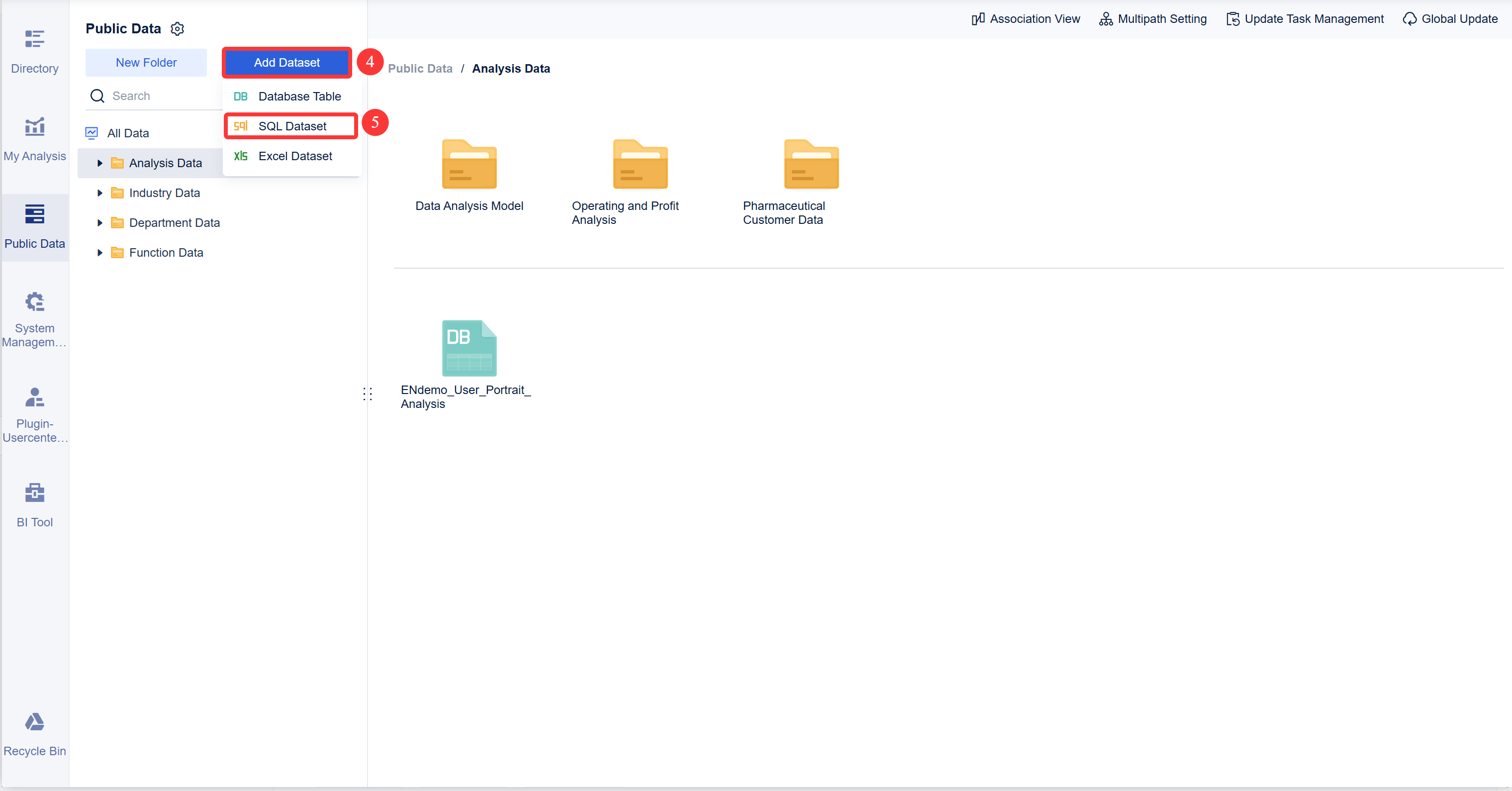 [Direct Connection] Transferring Parameters by Date Interval Component- FineBI Help Document